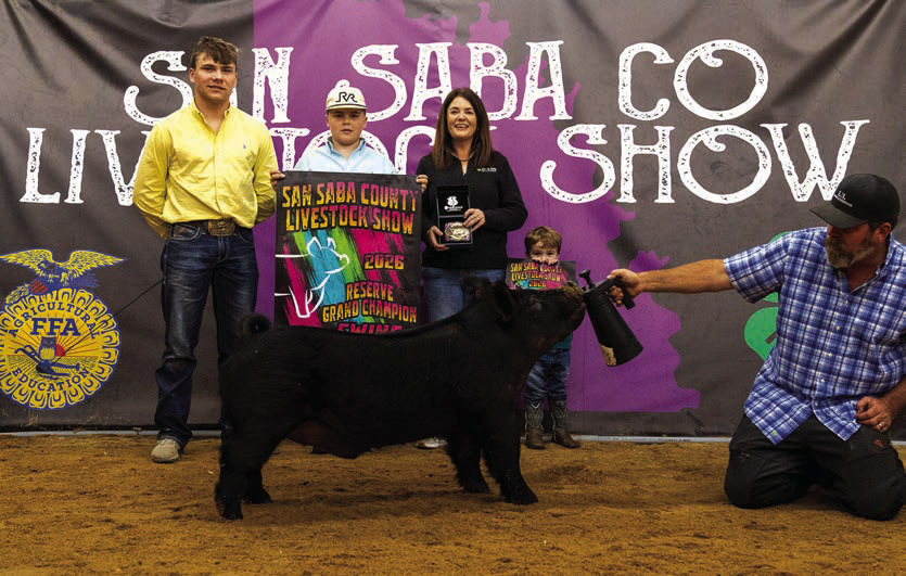 More winners of the 2026 San Saba County Livestock Show | San Saba News ...