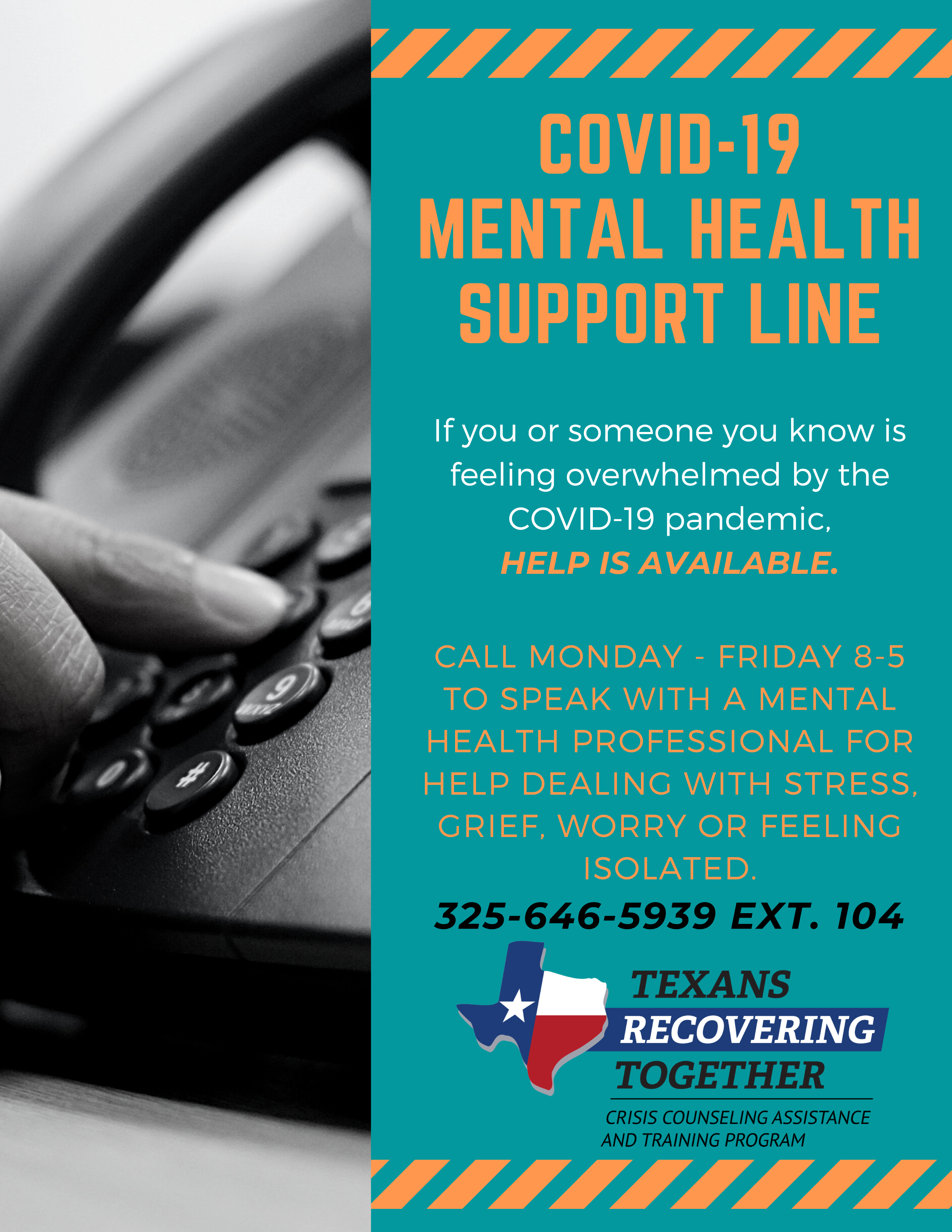 COVID-19 Mental Health Support Line | San Saba News & Star