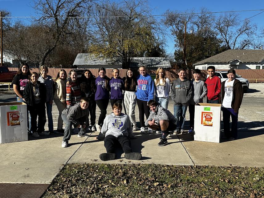 San Saba Middle School Students Canned Food Drive a Success | San Saba ...