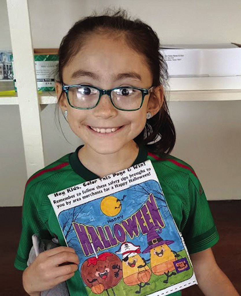 Halloween Coloring Contest Winners | San Saba News & Star