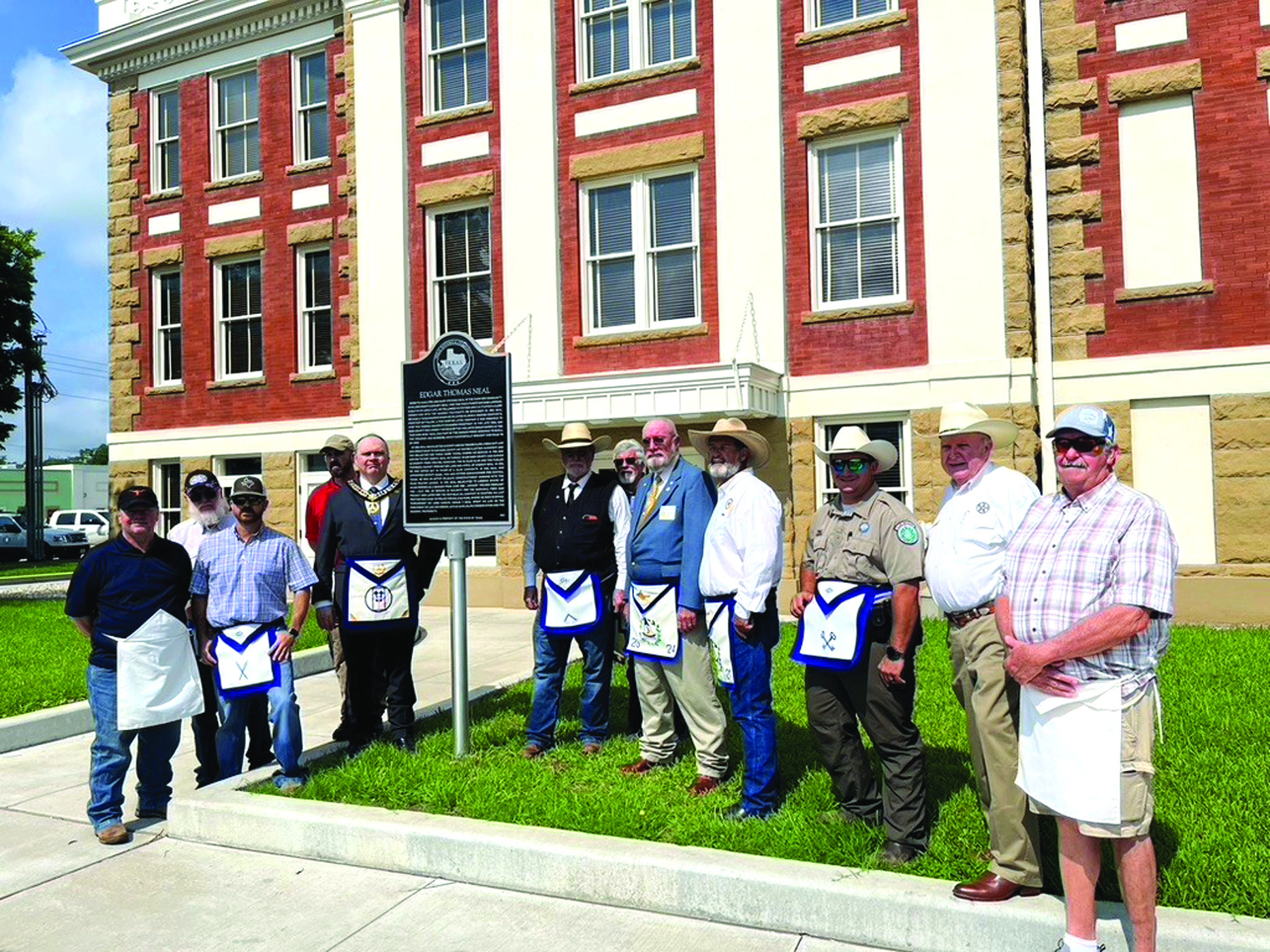 Edgar T. Neal Marker Dedication | San Saba News & Star